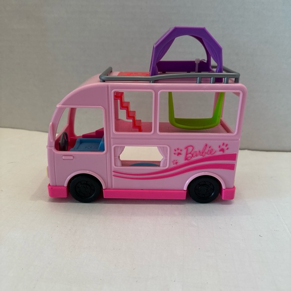 Mattel | Toys | Mattel Barbie Pet Camper Pink Van Barbie Accessory ...